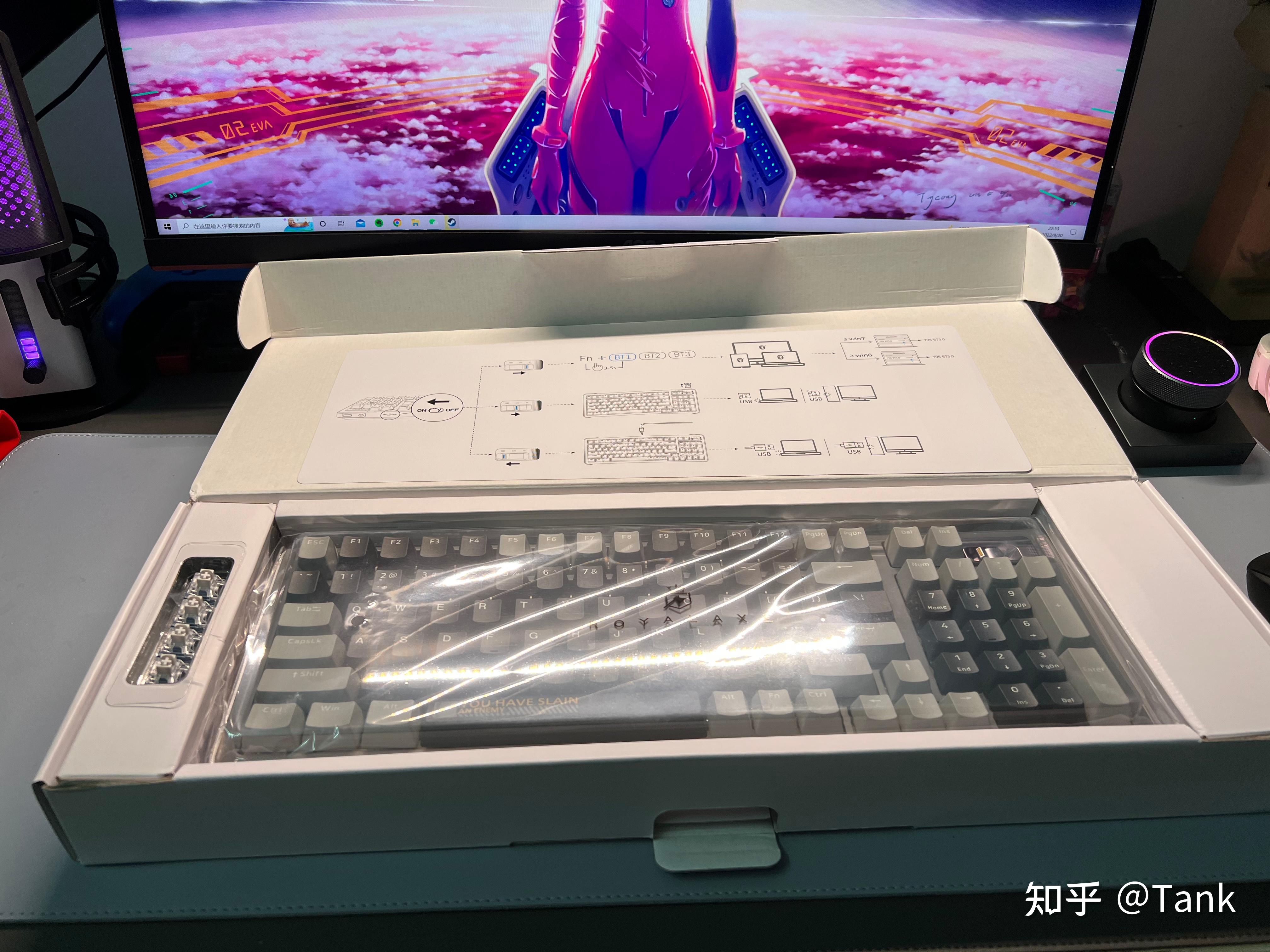 买键盘送轴？目前市面上唯一一把 98 配列上 TTC 快银 V2 的机械键盘——御斧 Y98 测评 - 知乎