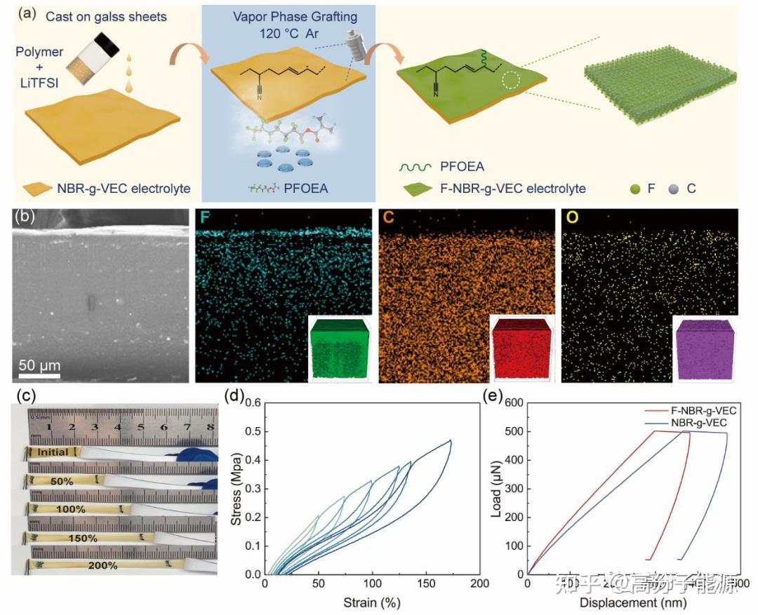 北化王峰Angew高性能锂电池用弹性固态聚合物电解质 - 知乎