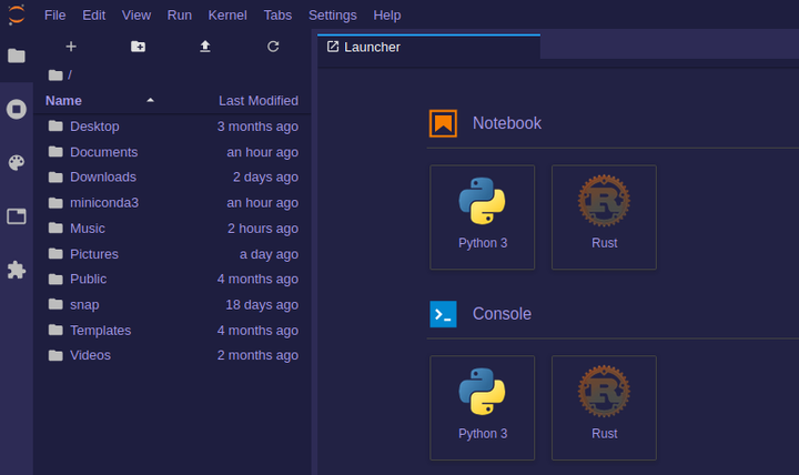 Rust在jupyter配置python综合ide环境 知乎