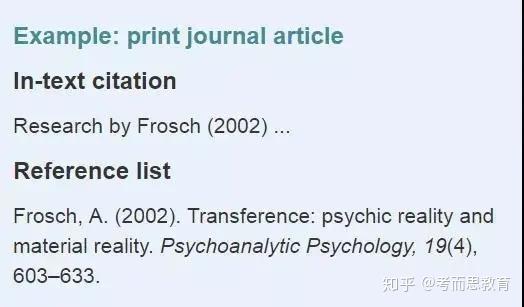 留学生该如何写好论文中的Reference部分，看这篇就够了！ - 知乎