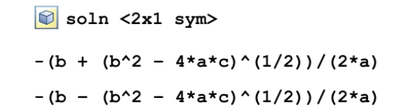 Matlab 小结 —— Symbolic Calculations - 知乎