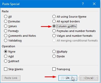 Excel操作技巧：如何粘贴保留单元格大小 - 知乎