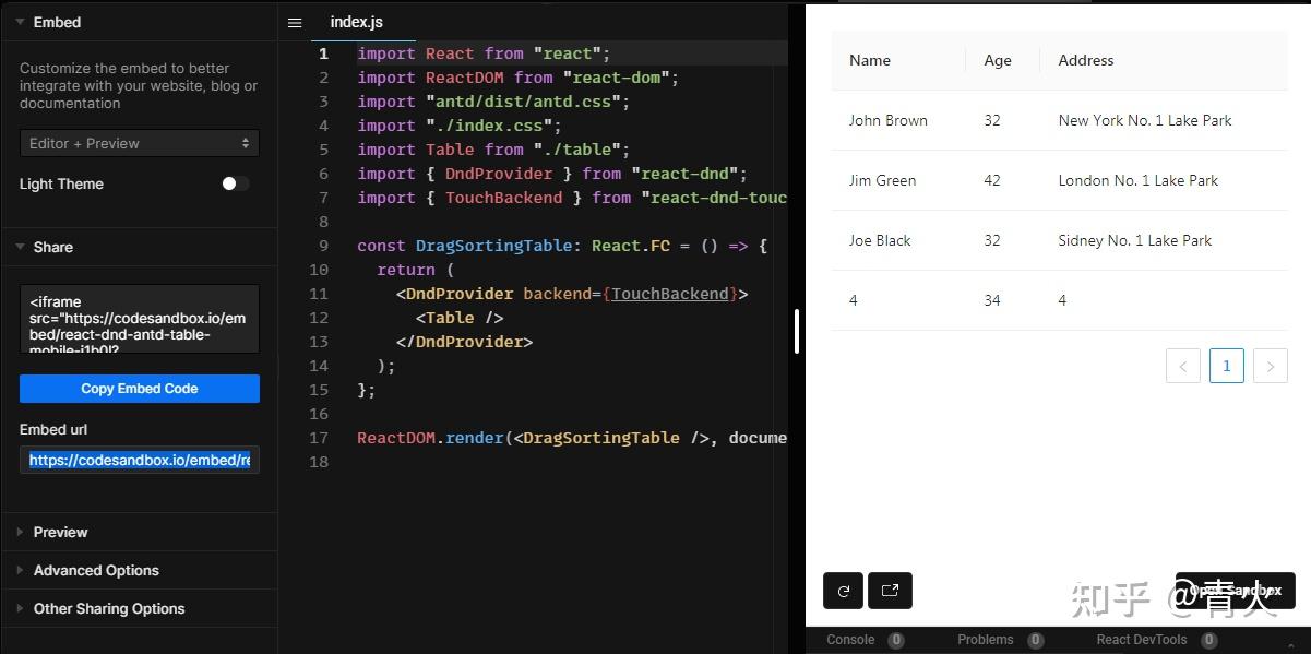 React拖拽排序组件库对比研究 - 知乎