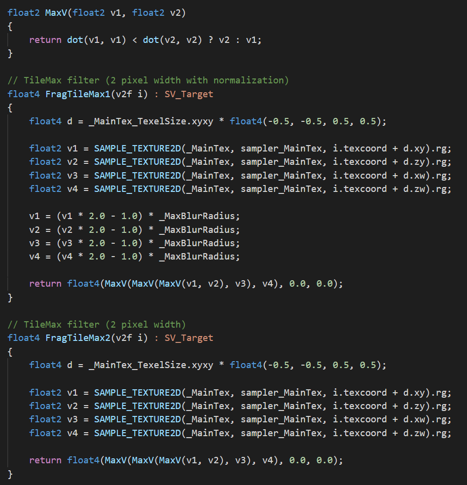 Motion Vector & Motion Blur in MPipeline - 知乎