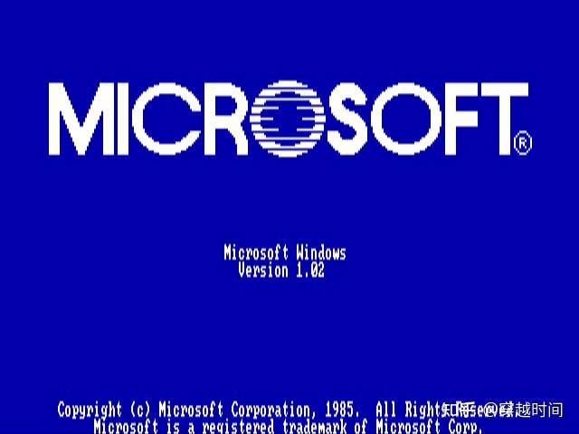穿越时间·Windows 1.x的正式版本之Windows 1.01、1.02、1.03、1.04 - 知乎