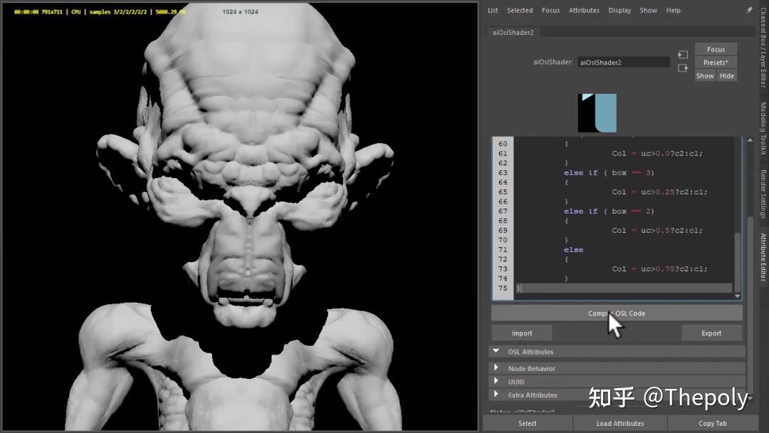 Arnold | 在Maya中使用 pixelart.osl 着色器 - 知乎