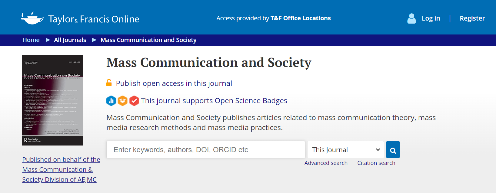 传播学SSCI国际期刊速递！多种出版模式助力论文发表 - 知乎
