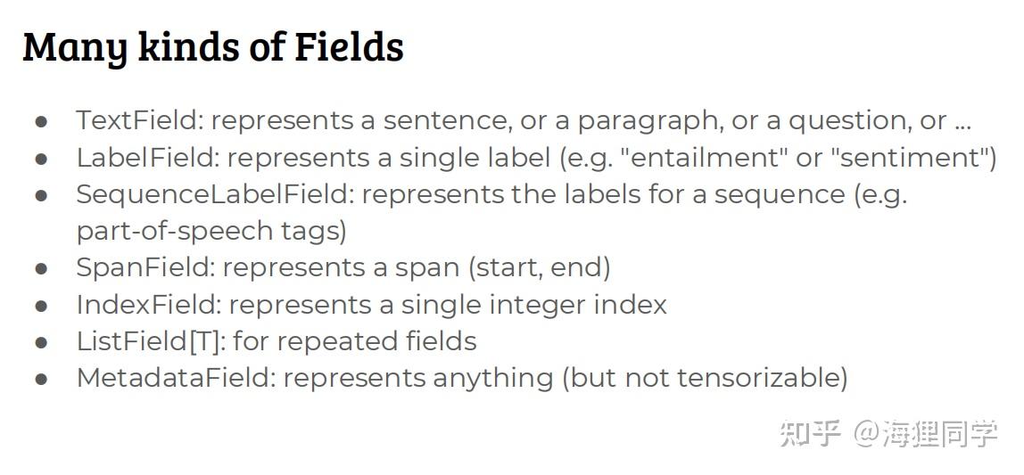 Allennlp学习 - 知乎
