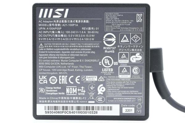 拆解报告：MSI微星100W USB-C快充电源适配器A21-100P1A - 知乎