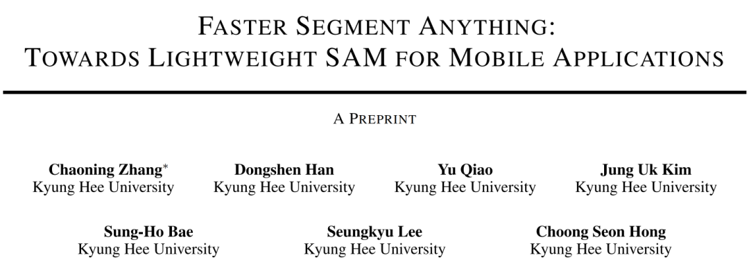 让SAM再快一点！轻量级模型MobileSAM：处理一张图像仅需10ms，比FastSAM快4倍 - 知乎