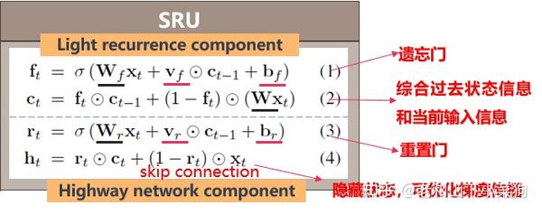 Simple Recurrent Units了解一下 - 知乎