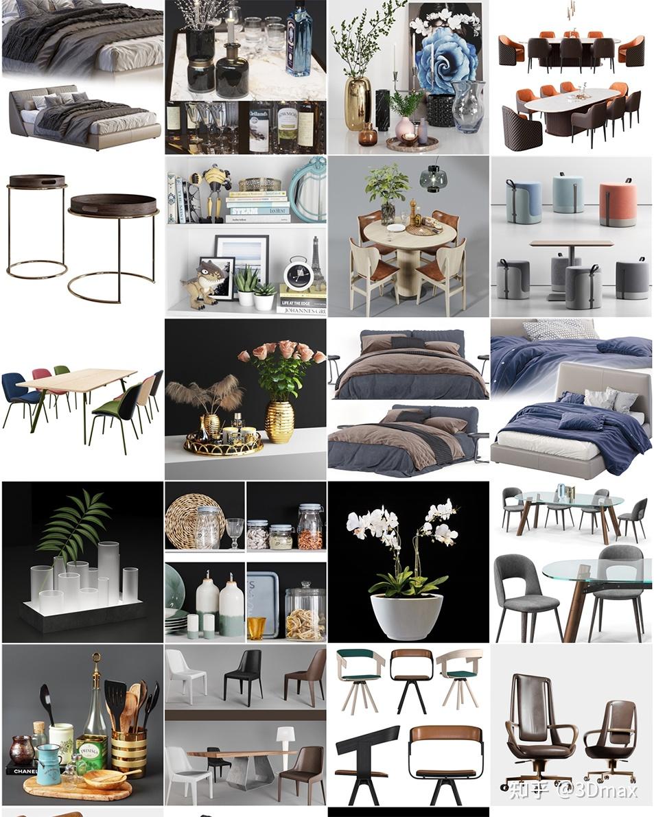 2021年最新3DSKY 3DDD国外精品单体模型合辑，整整2个TB - 知乎