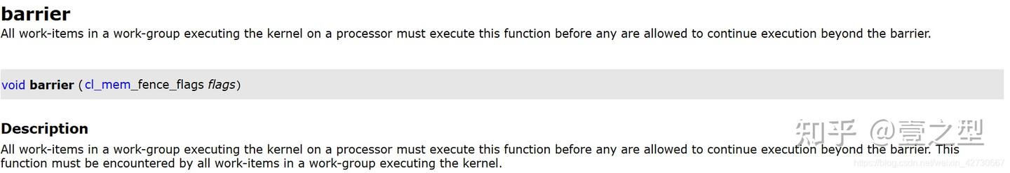 Opencl的barrier - 知乎