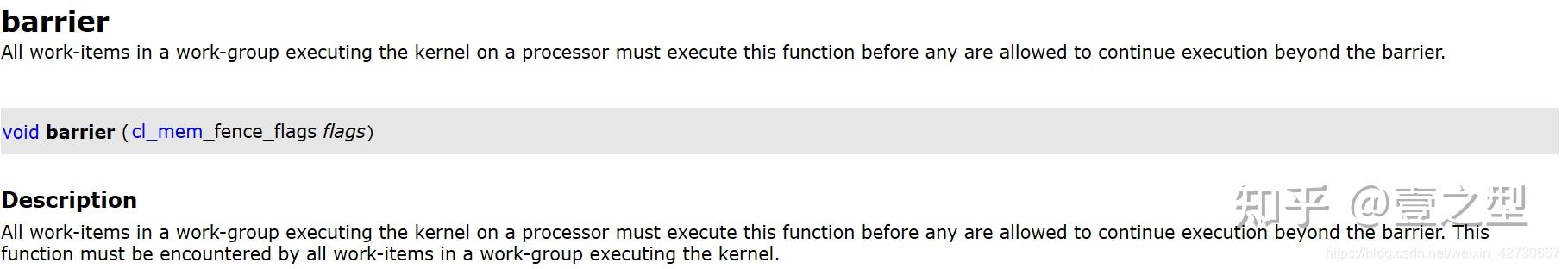 Opencl的barrier - 知乎