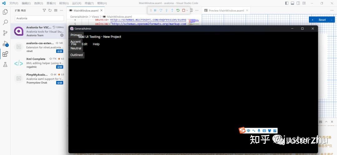 VS Code可视化开发Avalonia - 知乎