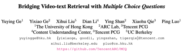 CVPR2022《BridgeFormer》港大&腾讯&伯克利提出带有多项选择任务的视频文本检索模型，性能SOTA！ - 知乎
