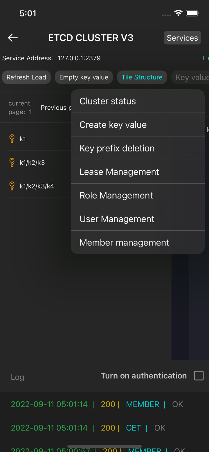 etcdWp 支持集群单机 ETCD Web UI的手机端来啦 - 知乎