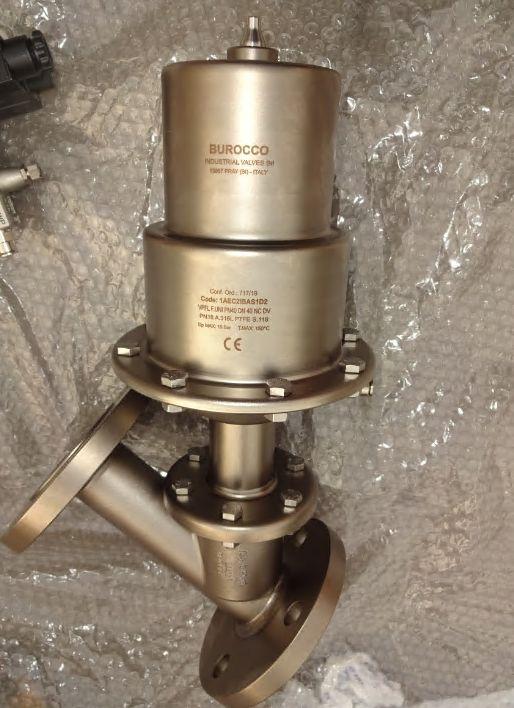 burocco气动角座阀1AEC2IBAS1D2用于印染厂 - 知乎