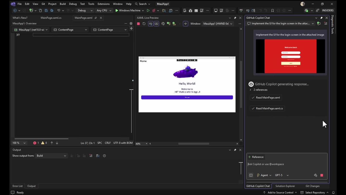 Visual Studio 中面向 .NET MAUI 的 XAML 实时预览增强 - 知乎