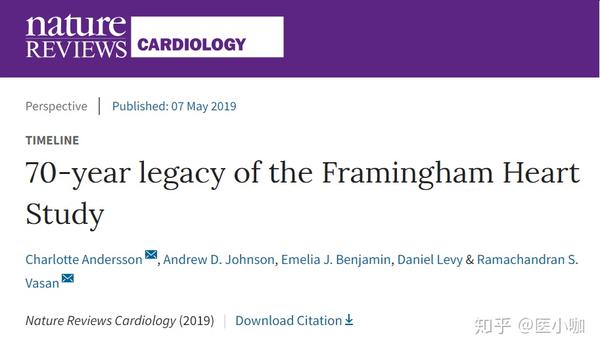 【图说】历经70年的Framingham Heart Study有多牛！ - 知乎