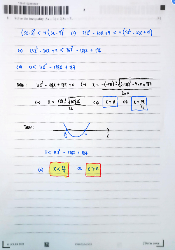 独家！A-Level数学P1、P3真题解析，文末附备考秘籍！ - 知乎
