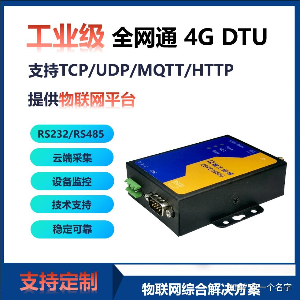4G(LTE Cat.1) RS485 Modbus数据采集方案 - 知乎