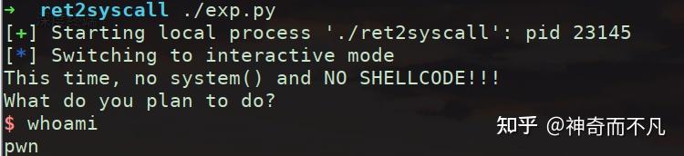 【pwn-栈溢出】-retsyscall - 知乎