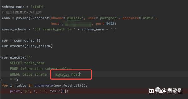 Python连接MIMIC-IV数据库并图表可视化 - 知乎