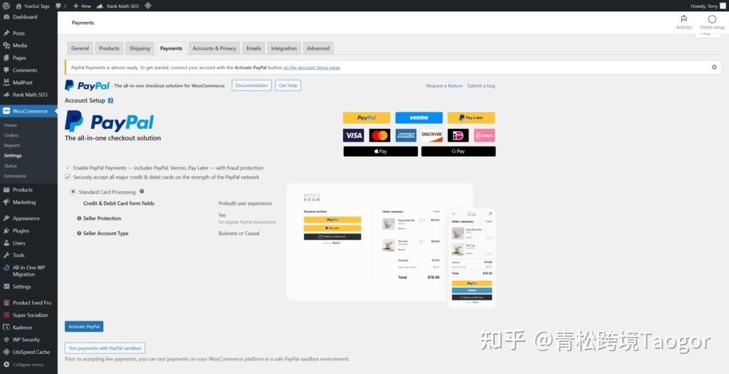 Woocommerce Paypal个人账户又可使用了，下载woo官方的paypal插件直接绑定就行 - 知乎