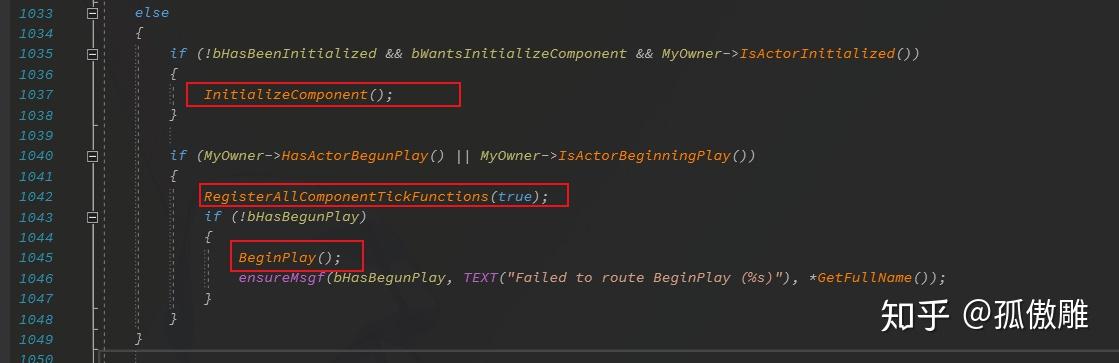 UE4 ActorComponent流程分析 - 知乎