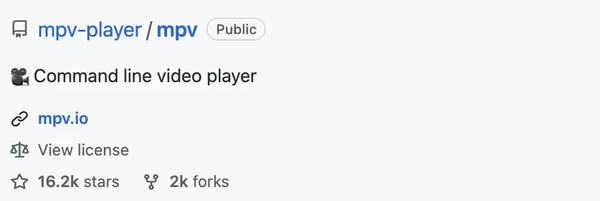16k Star！一个开源的命令行视频播放器 - 知乎