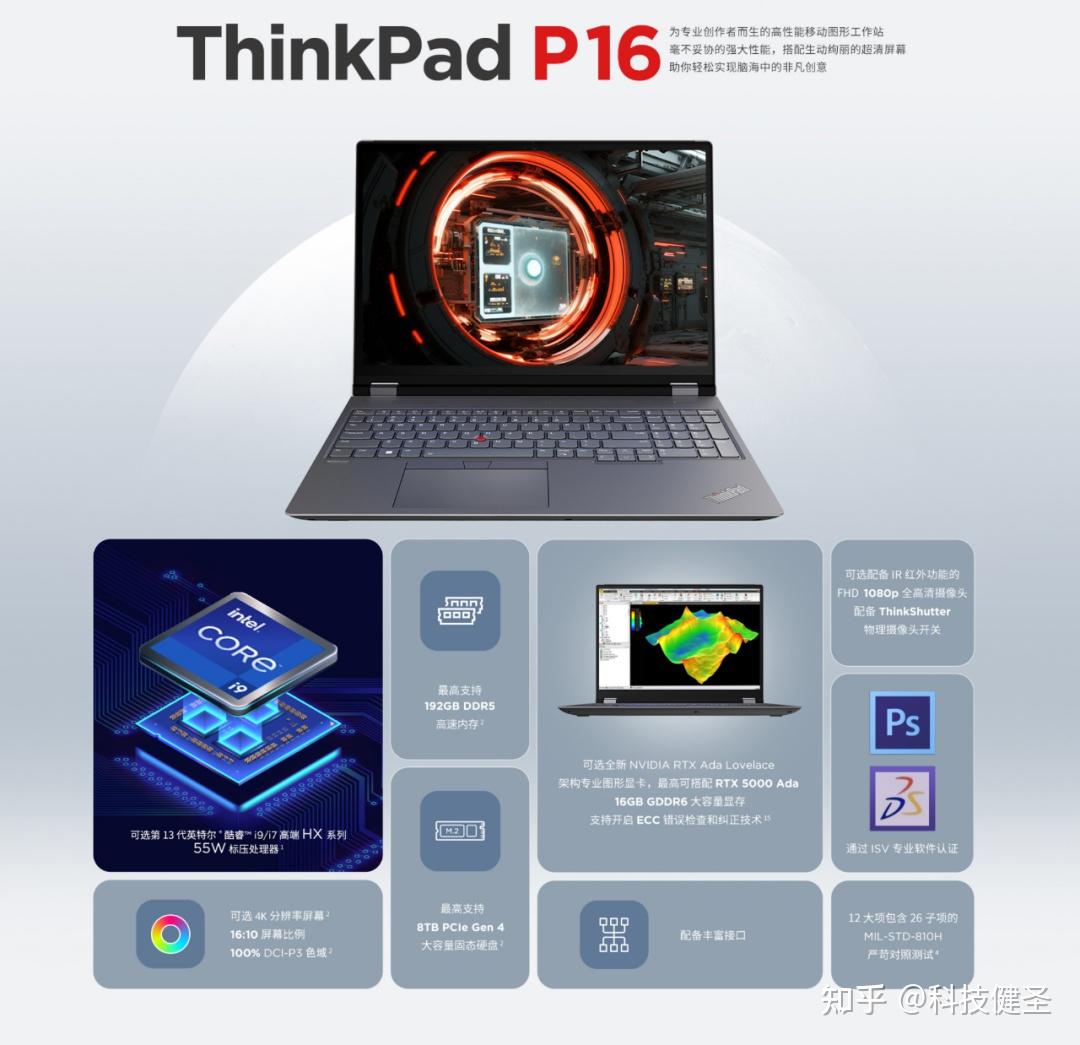 52999元的移动工作站！thinkpad P16 2023为啥敢卖这么贵？！ 知乎