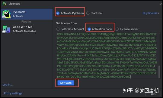 pycharm激活粘贴激活吗显示key is invalid? - 知乎