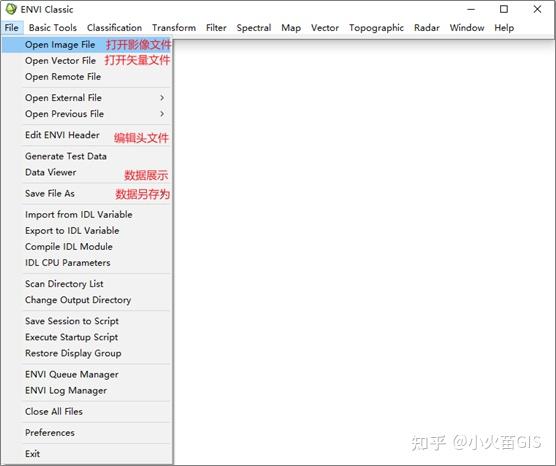 ENVI系列】基础探索篇，看不懂英文界面？适合小白收藏 - 知乎