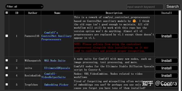 ComfyUI学习笔记03，插件安装 - 知乎