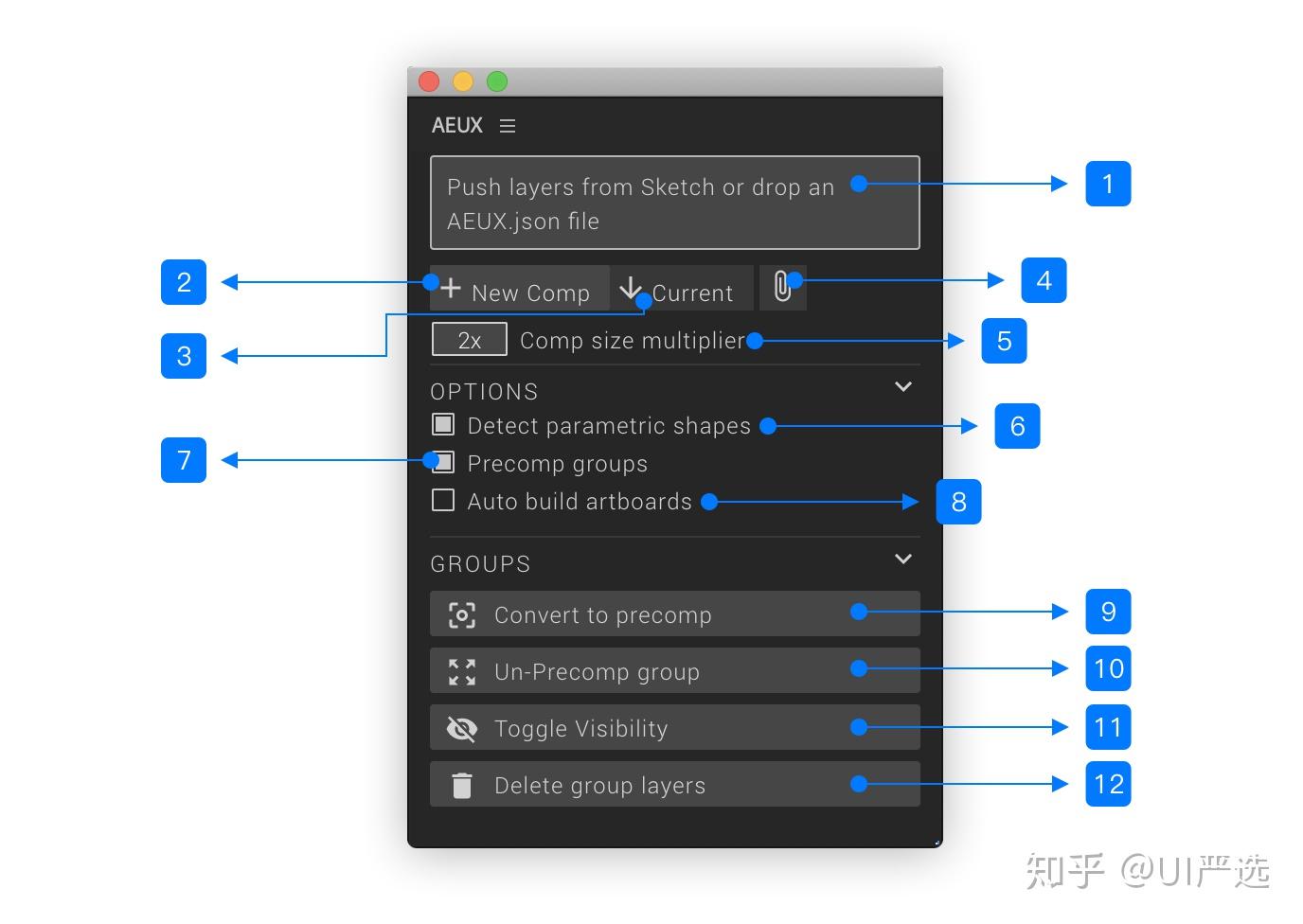 AE动效必备：一键将Sketch文件图层导入到AE——AEUX - 知乎