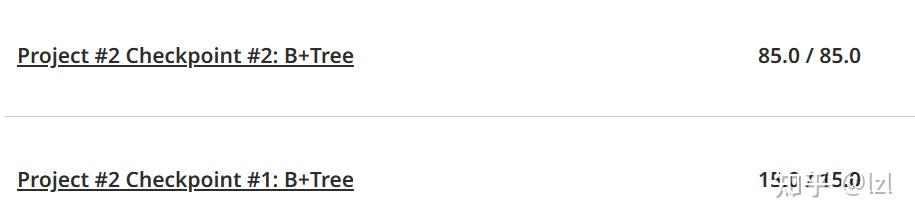 CMU15445 Spring 2023 Project #2 - B+Tree - 知乎