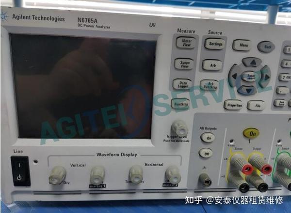 安捷伦直流电源分析仪N6705A维修案例-电源维修 - 知乎