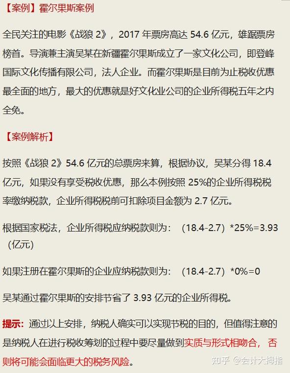 不会税收筹划？税收筹划的10大方法＋107个税收筹划案例分析，牛 知乎