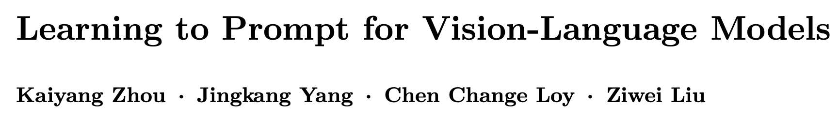 Context Optimization (CoOp)：一个视觉语言模型的调优方法 - 知乎