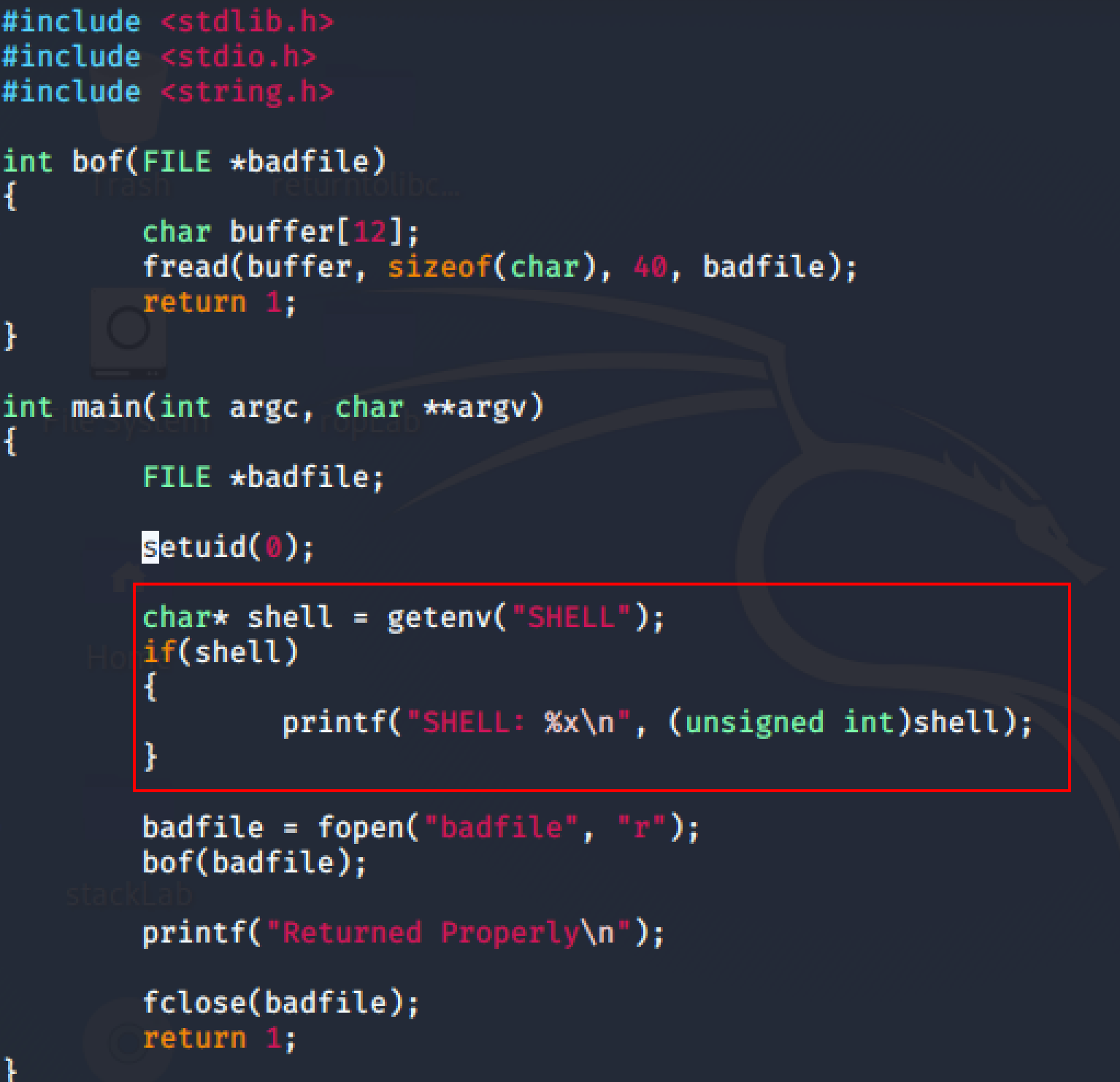 另一个缓冲区溢出漏洞实验Return-to-libc - 知乎