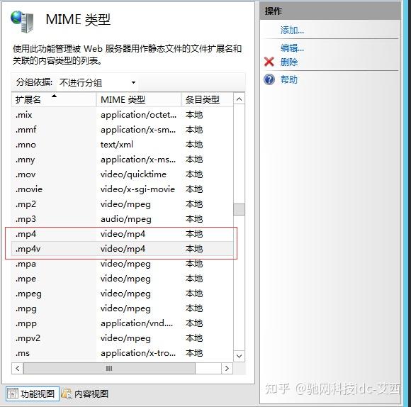 IIS 之 添加MIME扩展类型及HTTP错误403 - 知乎