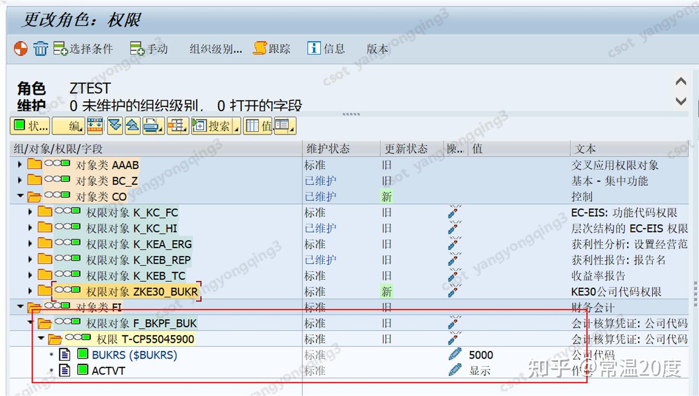 SAP-权限篇-1-KOB1&KE30限制公司代码权限 - 知乎