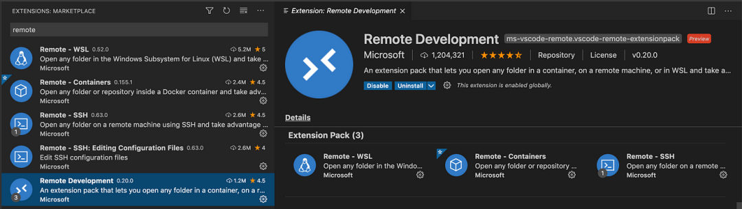 VSCode 的 Remote Development 扩展与 Docker 扩展使用 - 知乎
