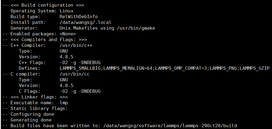 试一试！在集群用cmake命令安装及运行并行版LAMMPS! - 知乎