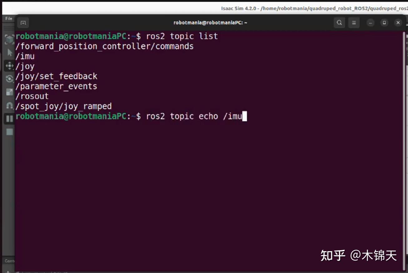 【Isaac Sim 4.5.0 & ROS2】Isaac_ROS2_tutorial - quadruped_robot_ROS2 - 知乎