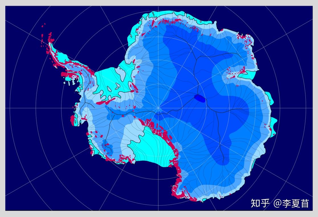 南极有5%的地区没有冰盖覆盖，那这些地区都位于哪里？ - 知乎