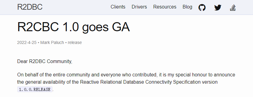 R2DBC正式孵化成功，利好Spring Webflux - 知乎
