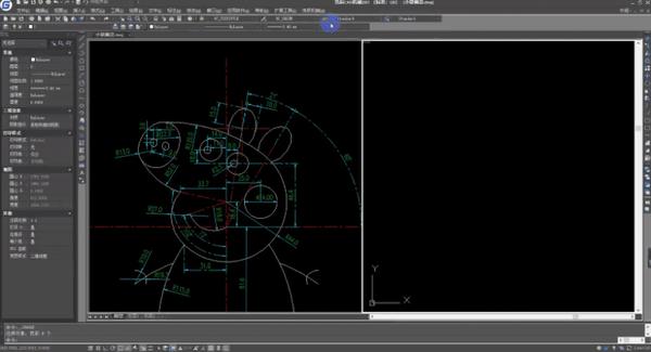 CAD中怎么画小猪佩奇？CAD创意绘图，轻松掌握王者技巧！ - 知乎