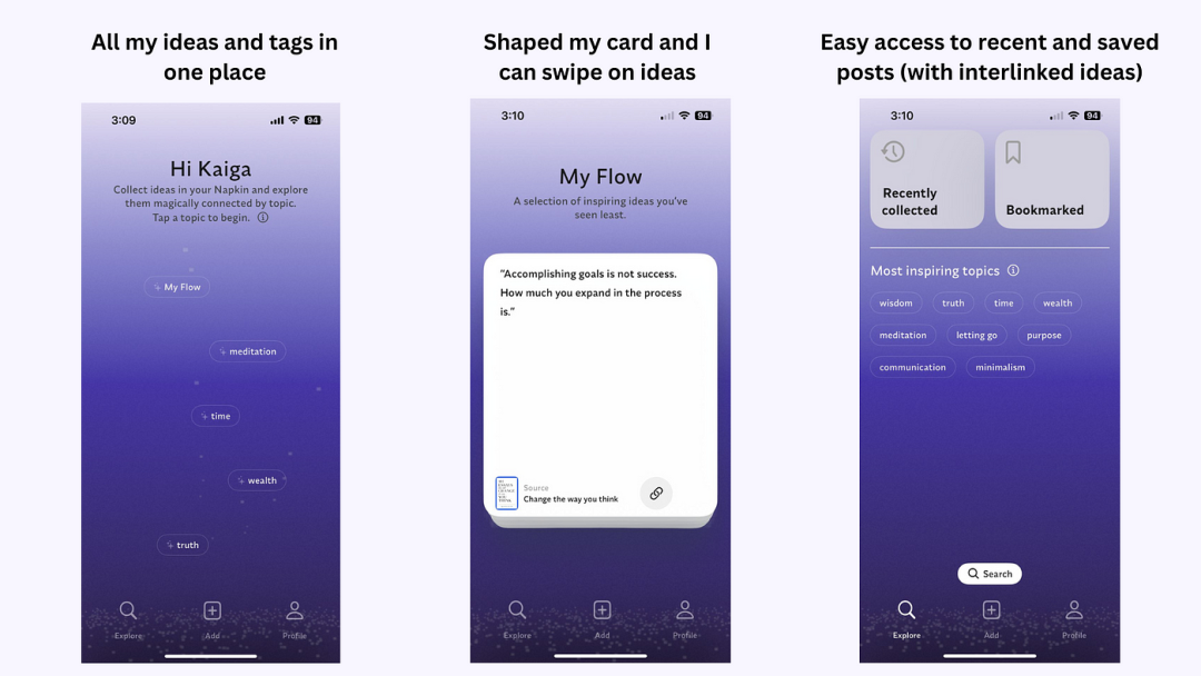 如何评价卡片记录工具Napkin？ - 知乎